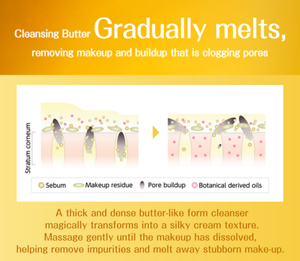 SUISAI BEAUTY CLEAR GOLD CLEANSING BUTTER｜Kanebo Cosmetics Inc.