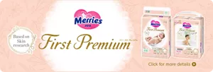 Merries Baby Diapers - Always Gentle To Your Baby's Skin