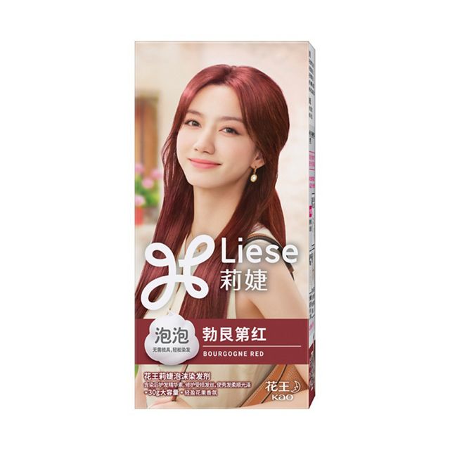 花王中国 | 产品信息 | 花王莉婕泡沫染发剂（勃艮第红）130ml