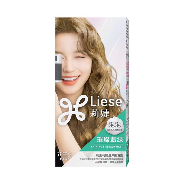花王中国 | 产品信息 | 花王莉婕泡沫染发剂（璀璨翡绿）130ml