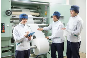 Kao | Developing Processing Technologies for Functional Sheet Products