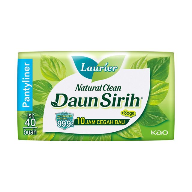 Kao Indonesia | Katalog Produk | Laurier Daun Sirih Pantyliner 40pcs