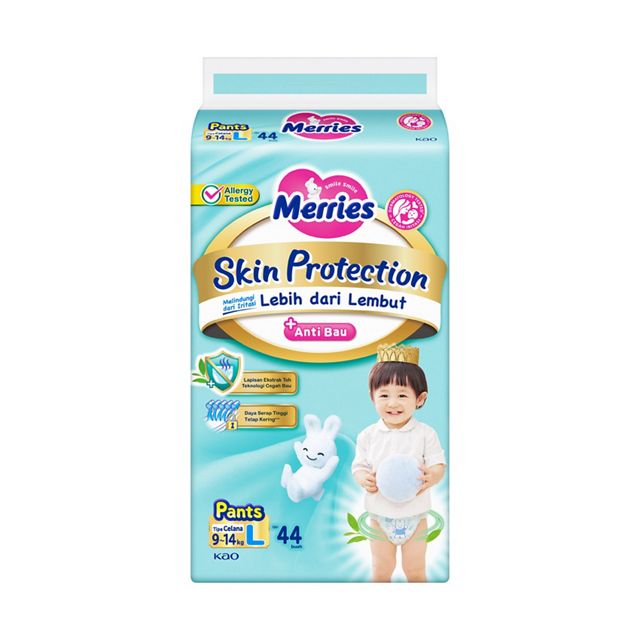 Kao Indonesia | Katalog Produk | Merries Skin Protection L 44