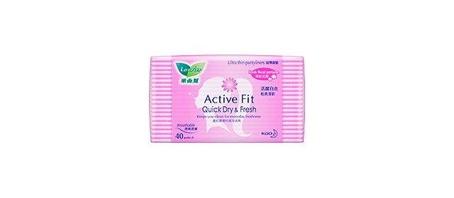 Kao Malaysia | Product Catalogue | Laurier Active Fit Pantyliner