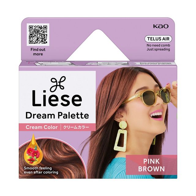 Kao Malaysia | Product Catalogue | Liese Dream Palette Cream Color Pink ...