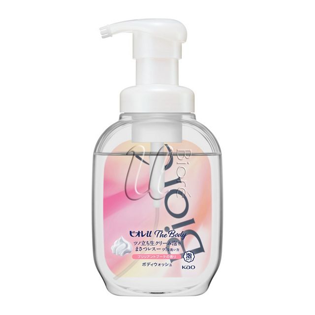 ビオレu ザ ボディ 泡タイプ ブリリアントブーケの香り ポンプ 540ml | 花王公式通販 【My Kao Mall】