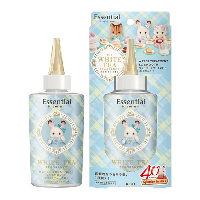 エッセンシャル プレミアム ウォータートリートメント EXスムース シルバニアファミリーデザイン・ホワイトティーの香り 200ml | 花王公式通販 【My Kao Mall】