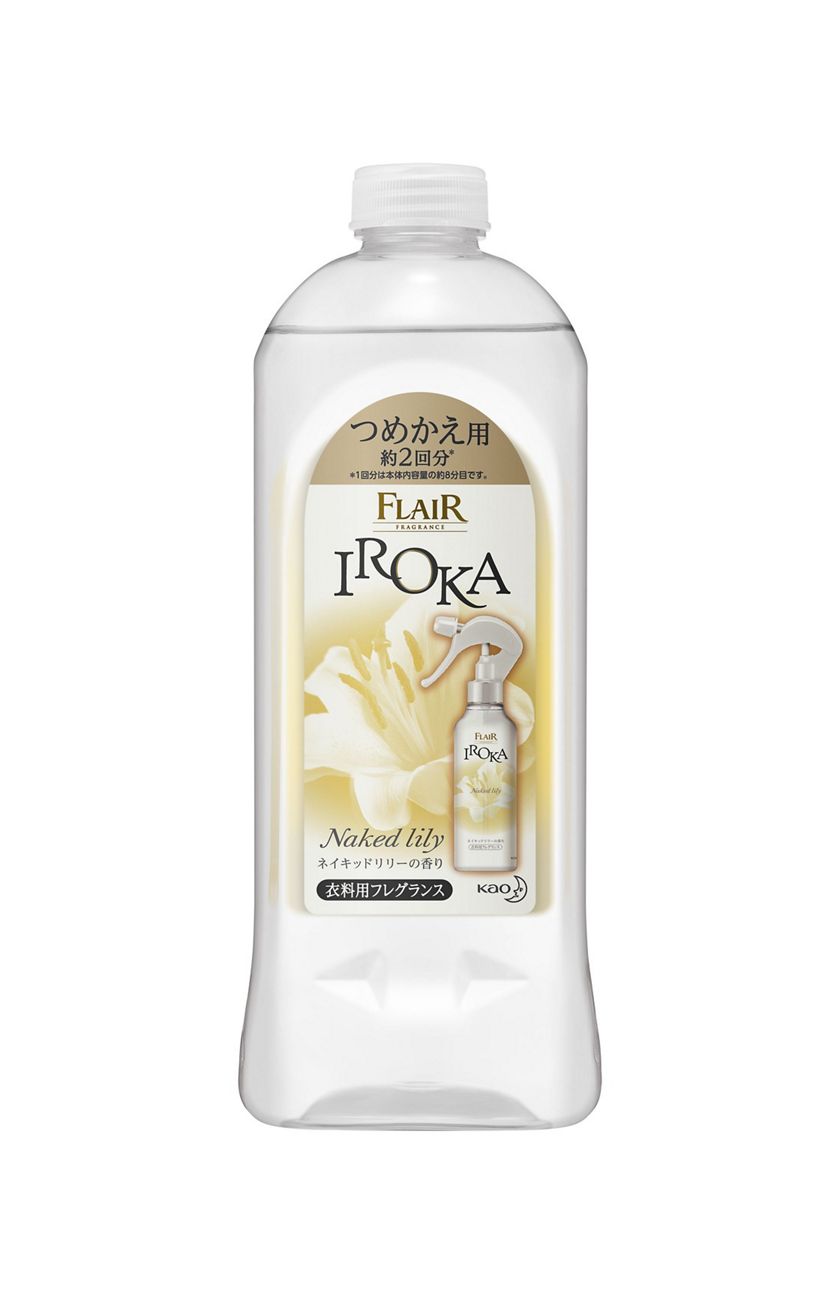 フレア フレグランス IROKA 柔軟剤 ネイキッドリリーの香り 詰め替え 大サイズ 710ml*2袋セット フレアフレグランスIROKA