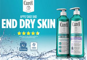 Curel Skin Care Lotions, Moisturizers and Creams