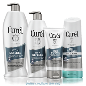 Itchy Skin and Eczema Lotion | Curel Itch Defense