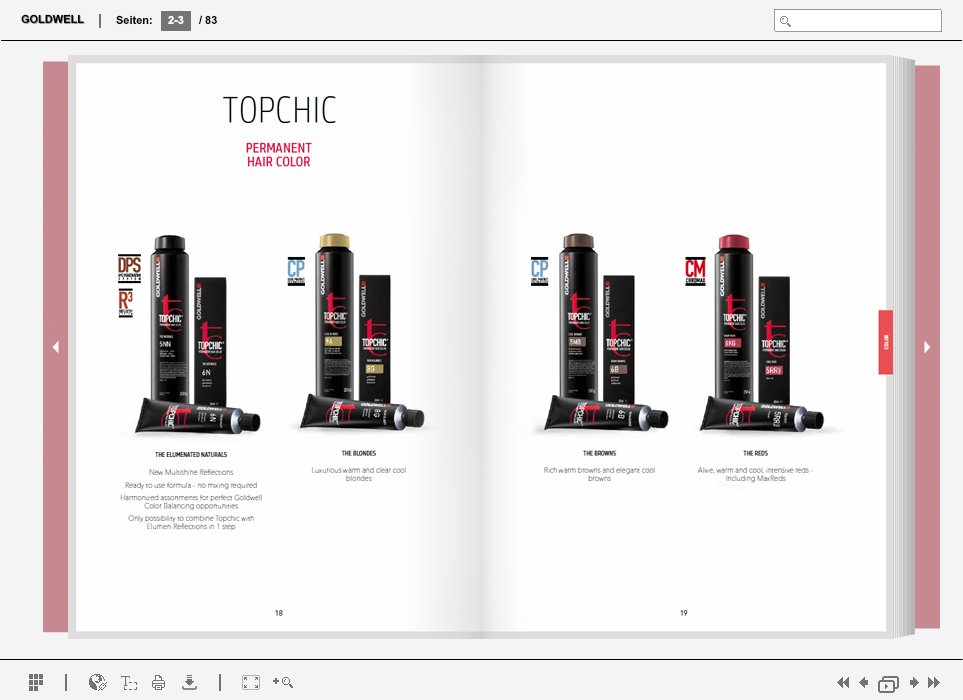 Goldwell Topchic Color Chart Online