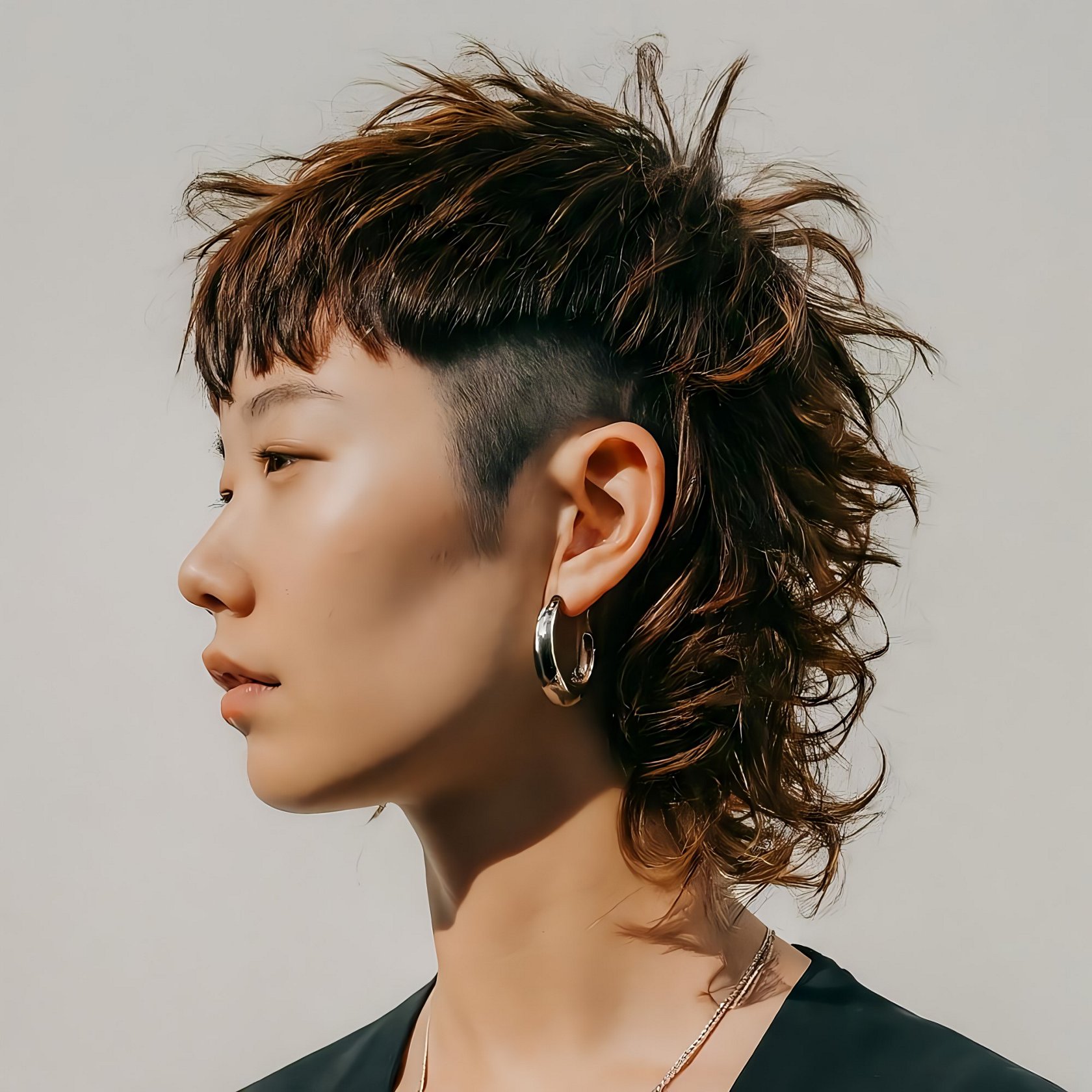 Best 13 Wolf Cut Women Asian Hairstyles - Taper Haircuts
